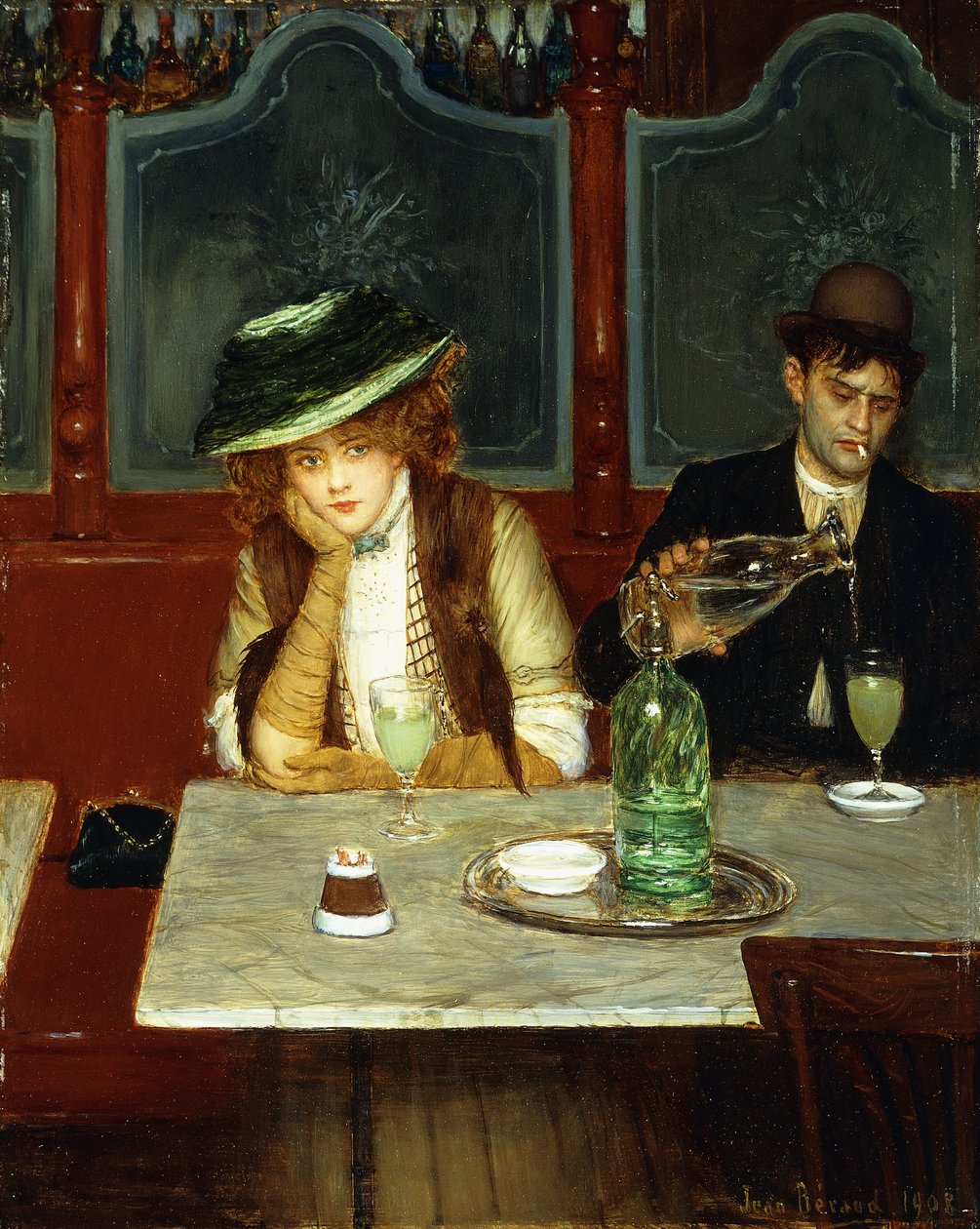 Absinthe Painting Painting Absinthe Hi Res Stock Photography And