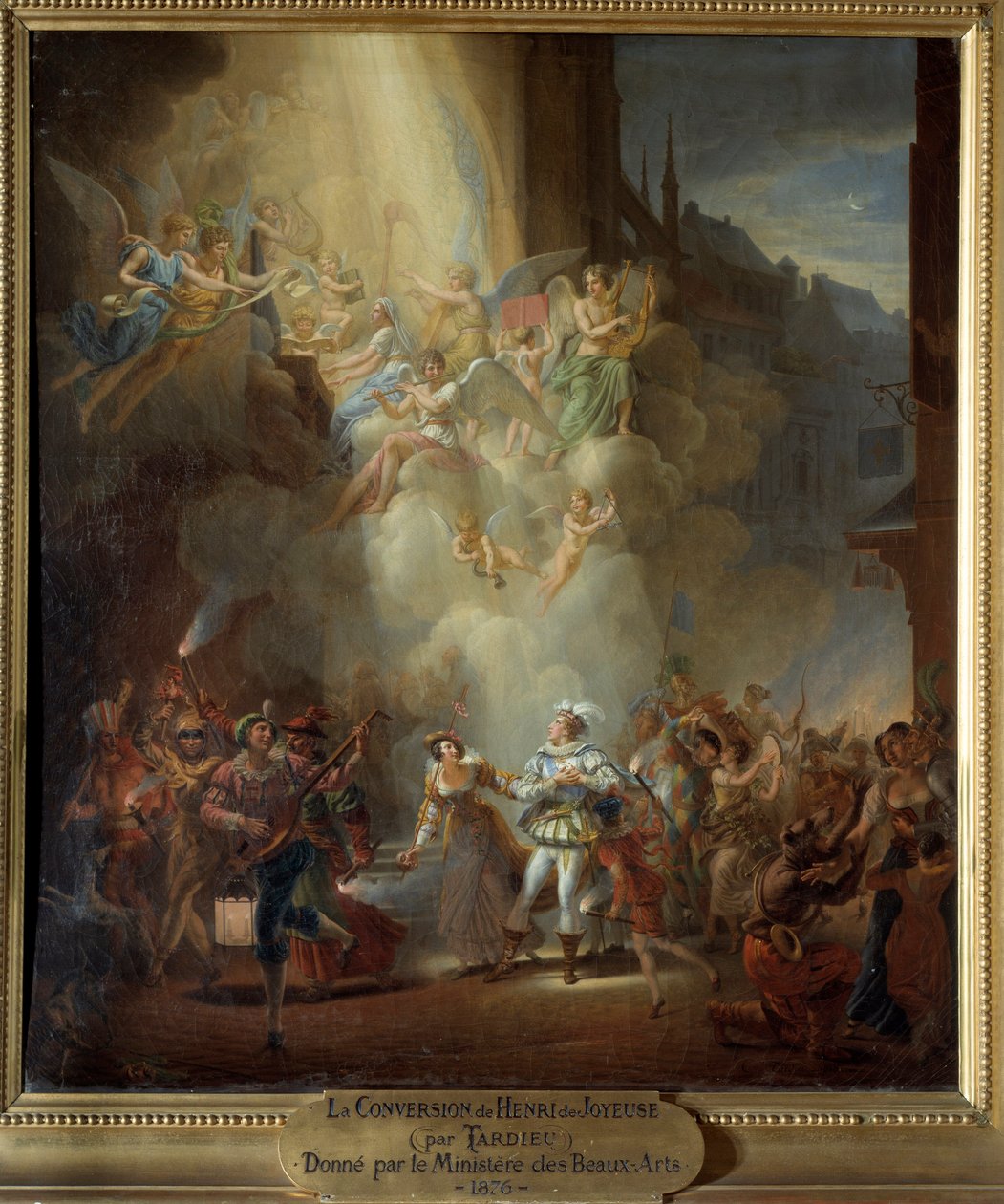 The Conversion of Henri de Joyeuse by Jean-Charles Tardieu