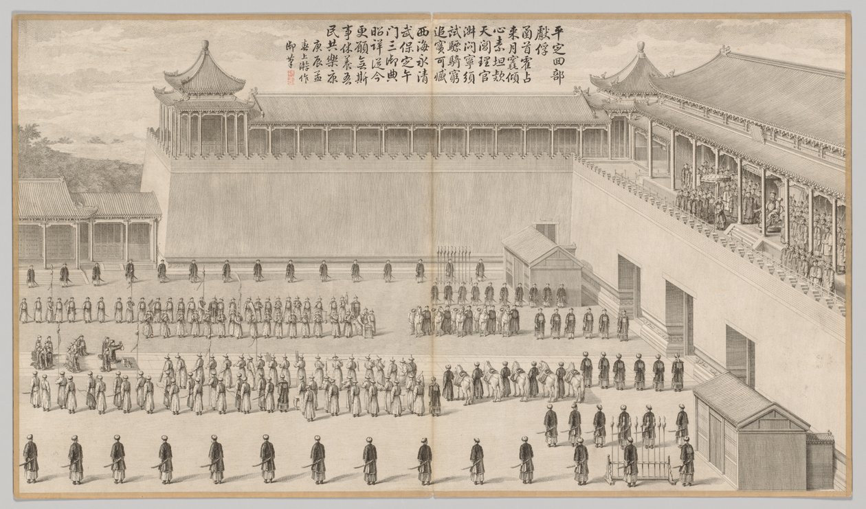 The Presentation of Uigur Captives: from Battle Scenes of the Quelling ...