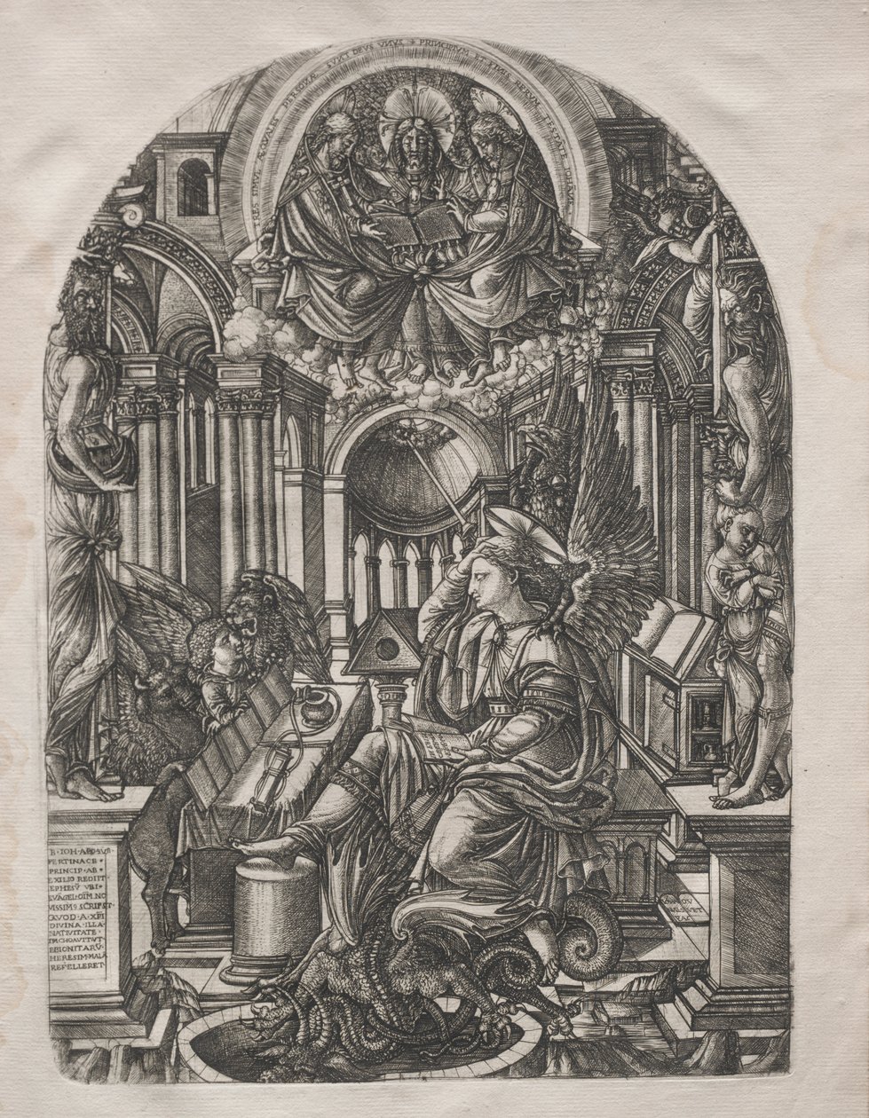 The Apocalypse: St. John on the Island of Patmos