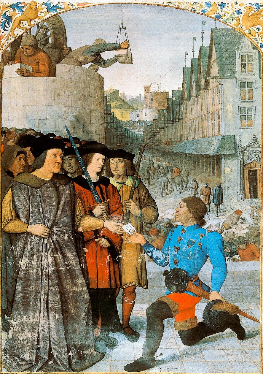 Viscount of Rochechouart Receiving a Royal Messenger