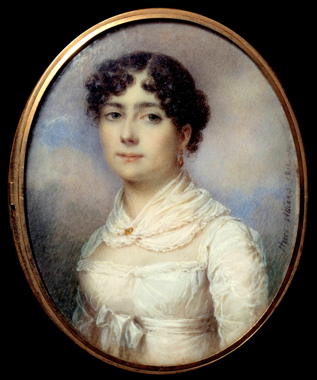 Portrait of the English Adventurer Sophie Dawes, Baroness of Feucheres