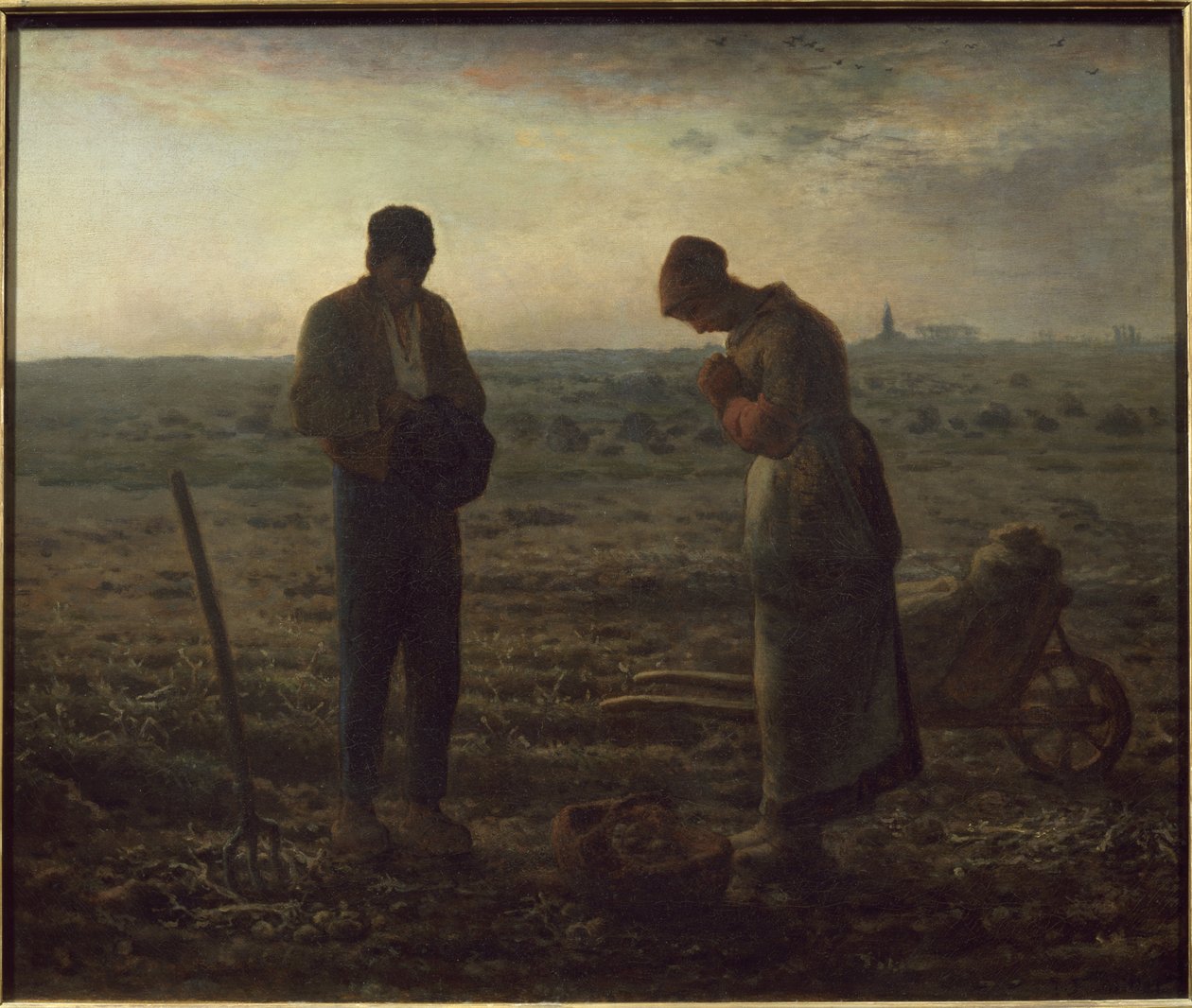 The Angelus by Jean-Francois Millet: Buy fine art print