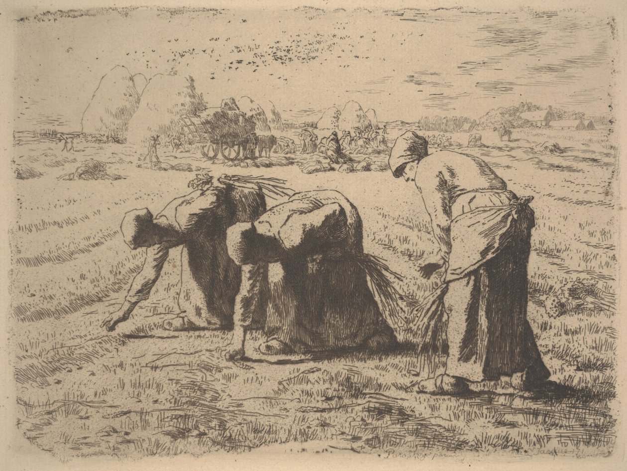 The Gleaners by Jean Francois Millet: Buy fine art print