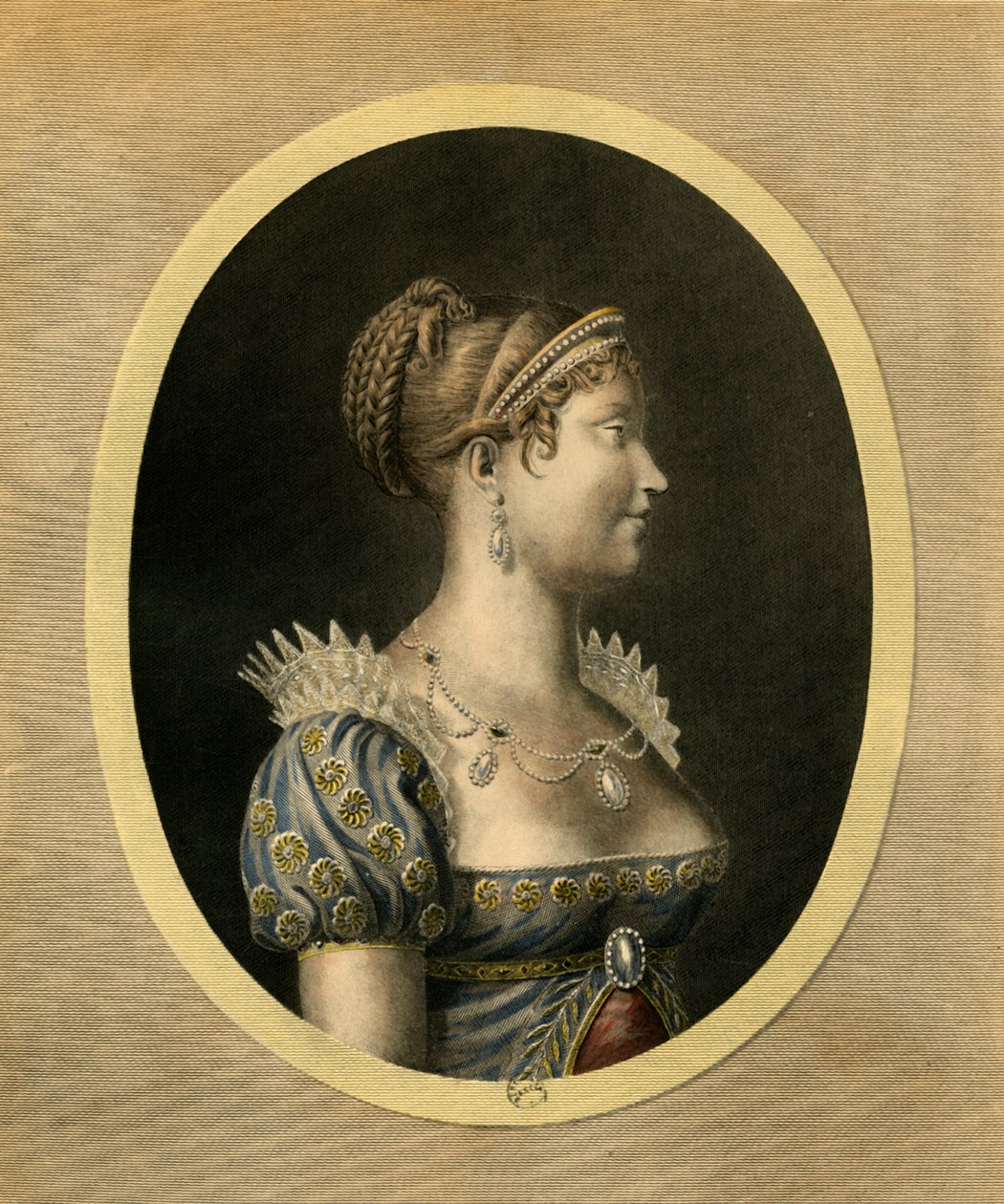 Marie Louise, Duchess of Parma, c1810