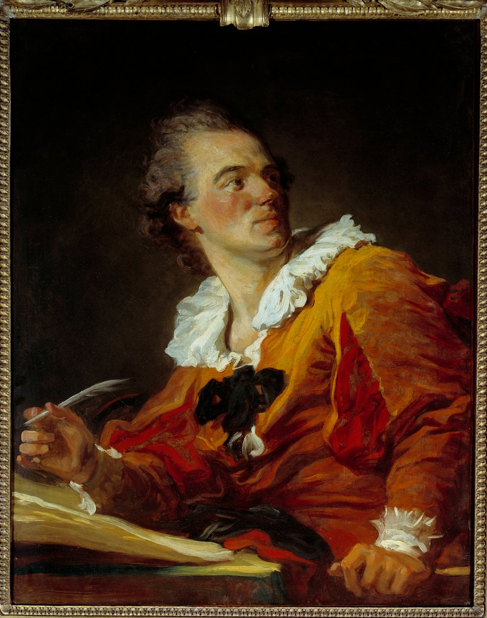 Inspiration Portrait of a stranger by Jean-Honore Fragonard