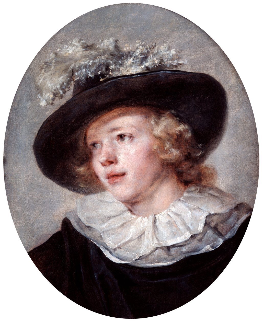 Portrait of a Young Man by Jean-Honore Fragonard