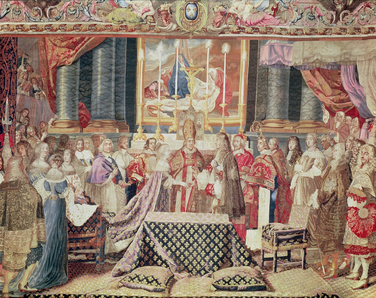 The Marriage of the King (Louis XIV), from 'The History of the King ...