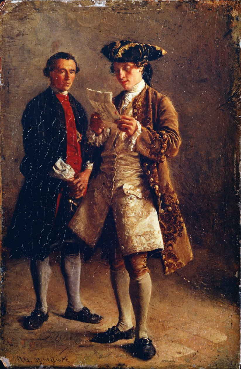 Reading a Letter by Jean-Louis Ernest Meissonier