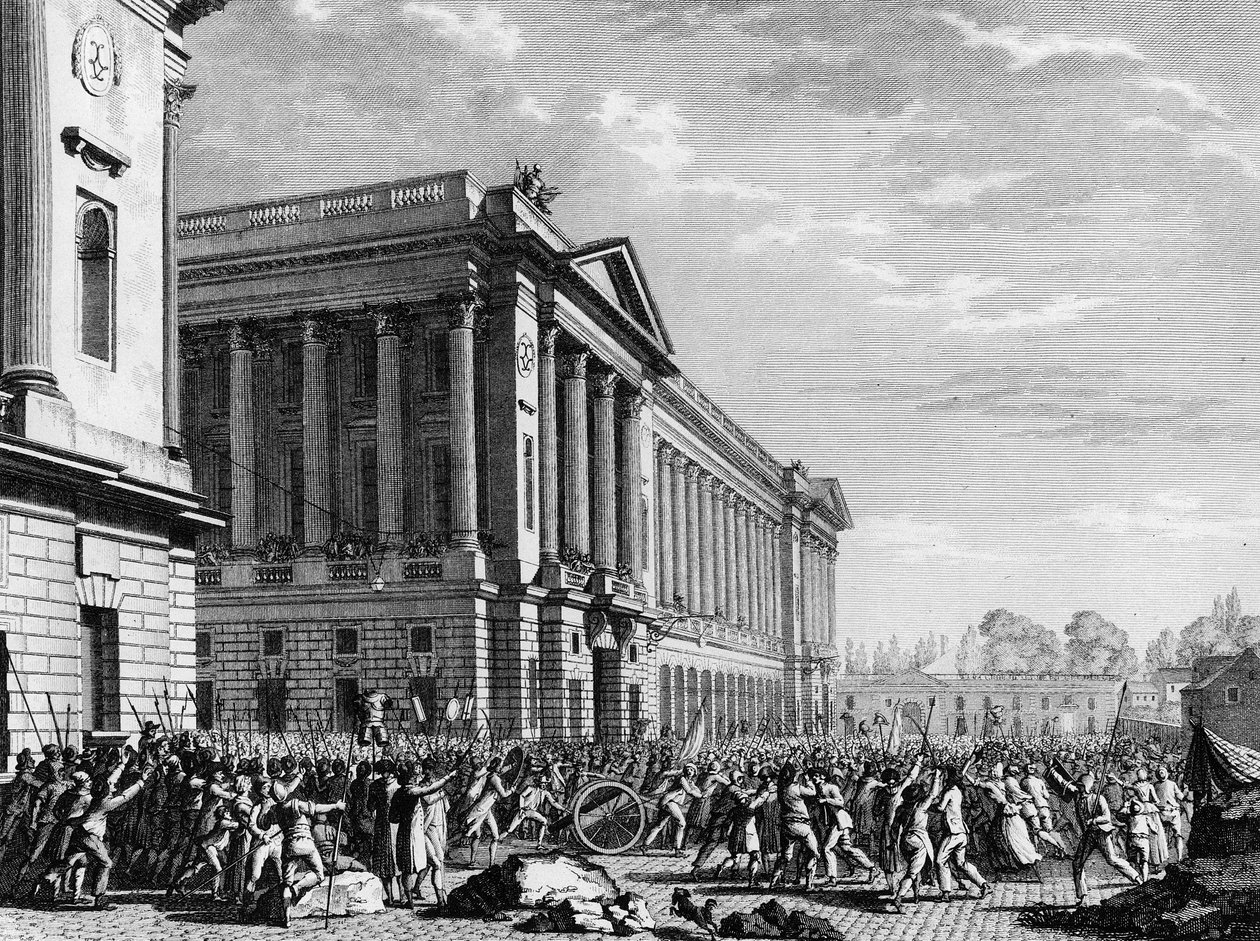 French Revolution: The Looting of Weapons at the Furniture Guard