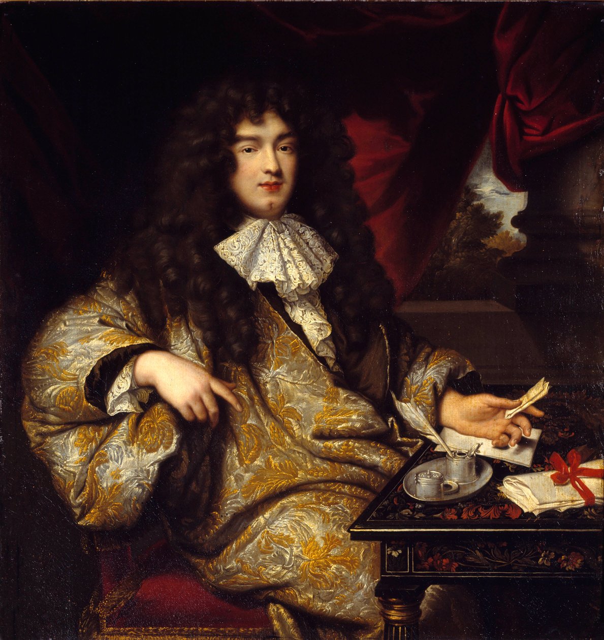 John Baptiste Colbert Portrait Of Jean Baptiste Colbert (1619 1683)