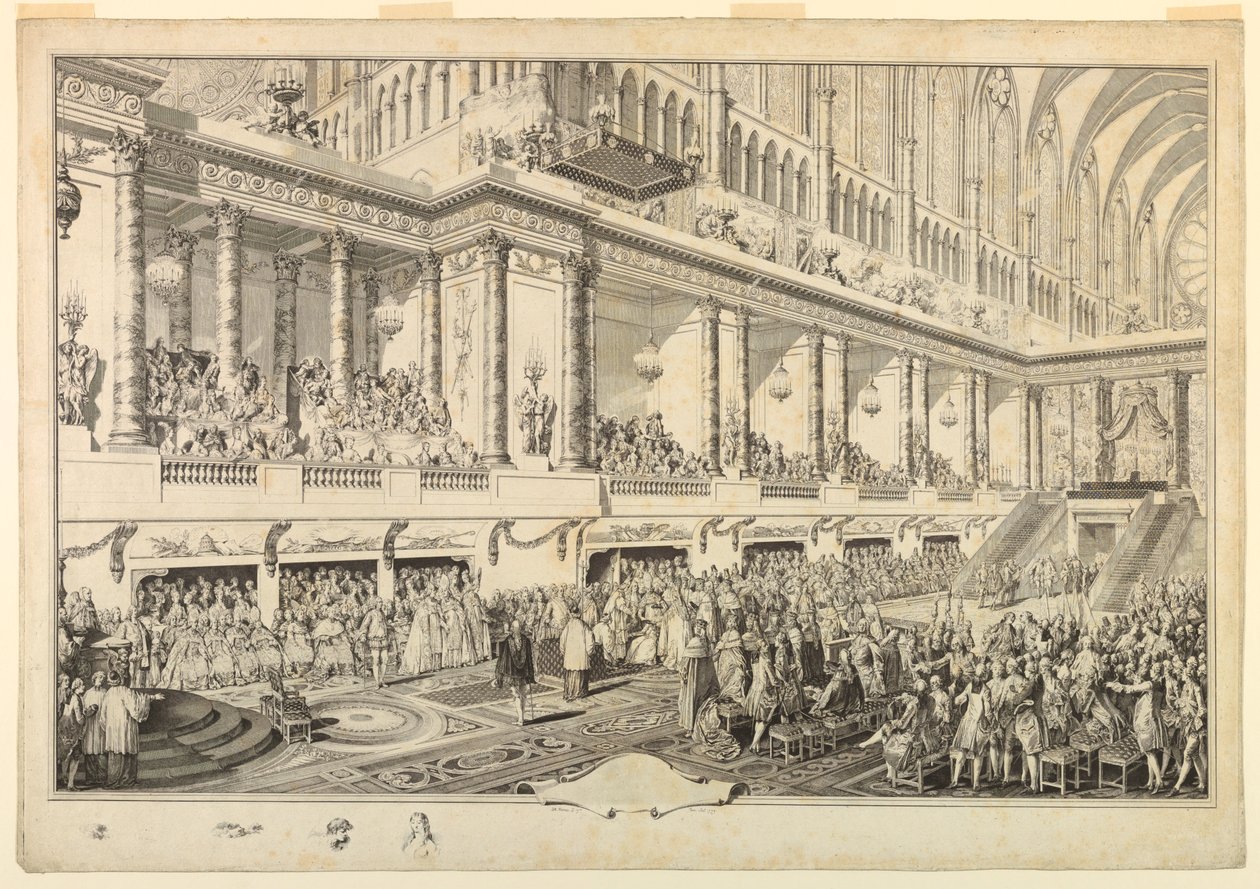 Louis XVI of France Taking the Oath at His Coronation