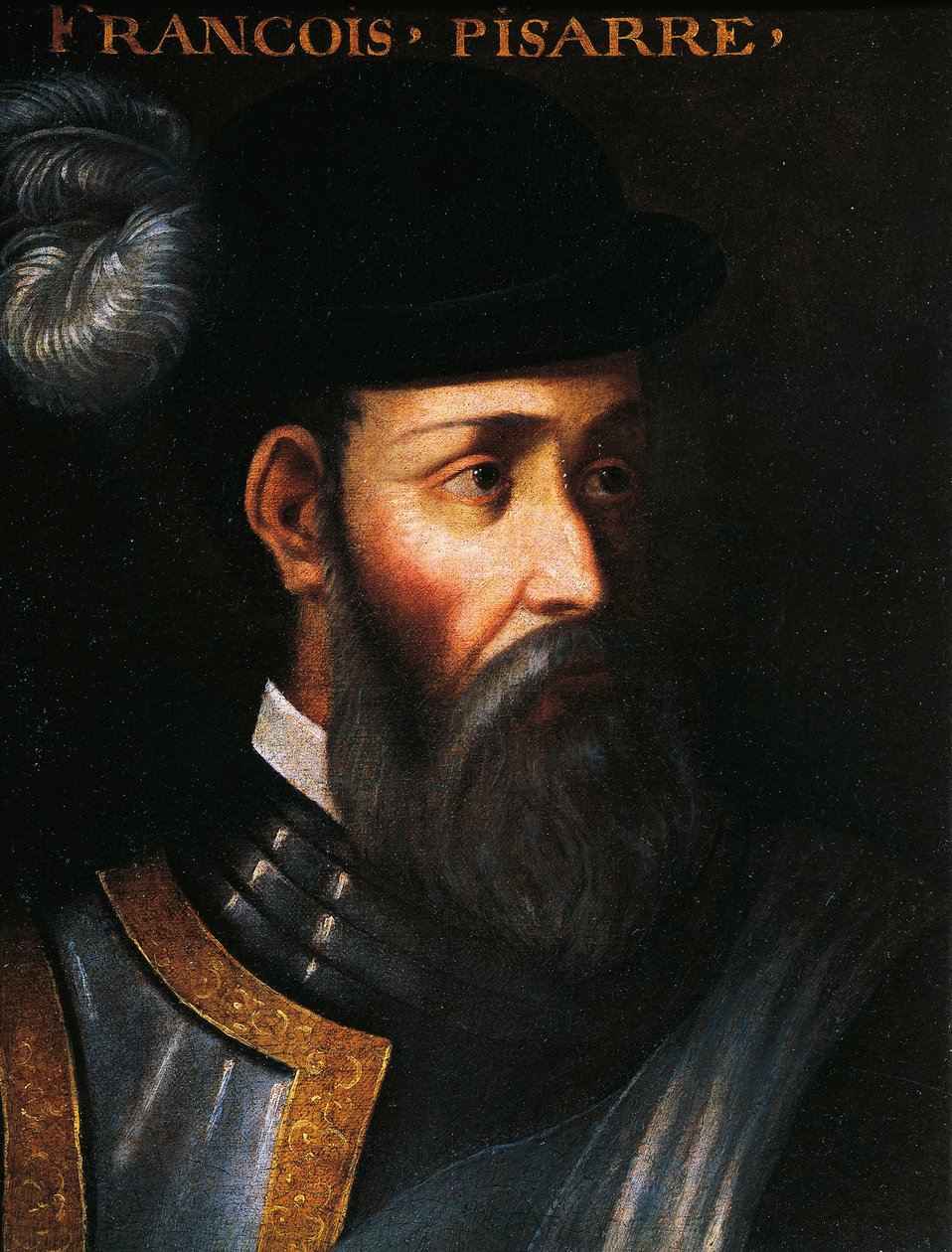 Portrait of Francisco Pizarro by Jean Monier or Mosnier