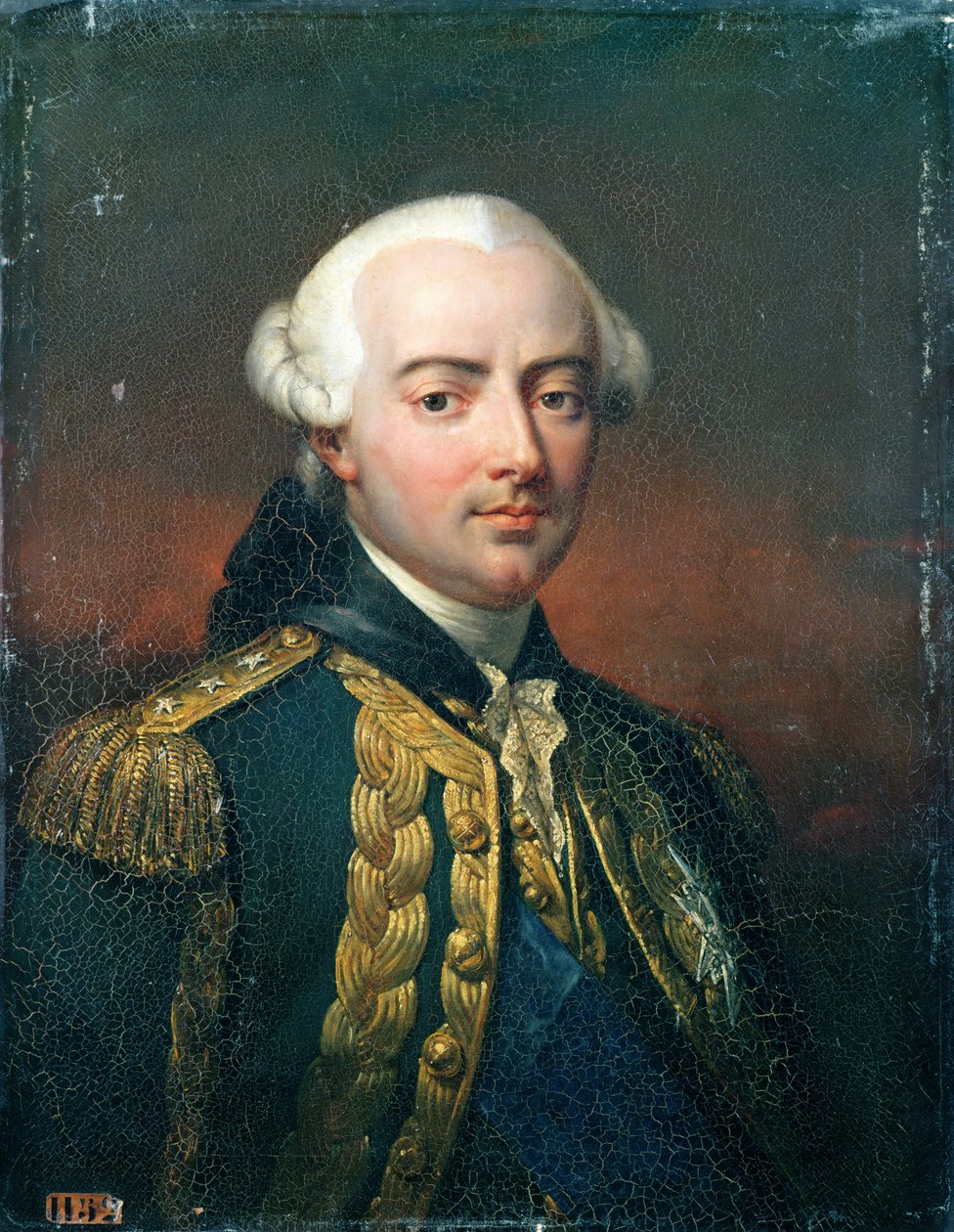 Portrait of Charles Henri, Count of Estaing