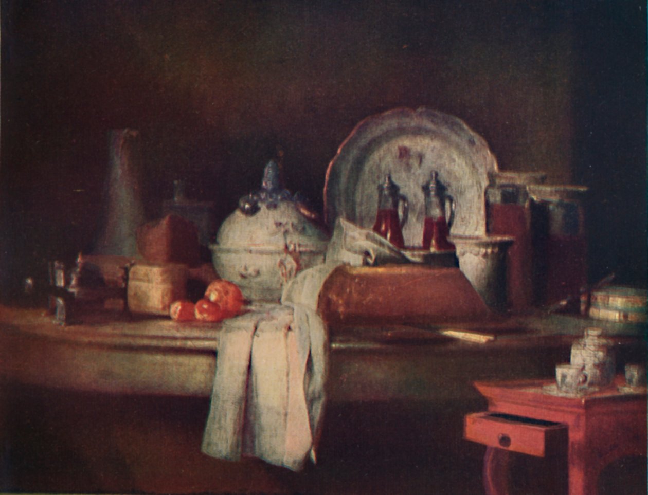 Still-Life by Jean-Baptiste Simeon Chardin: Fine art print