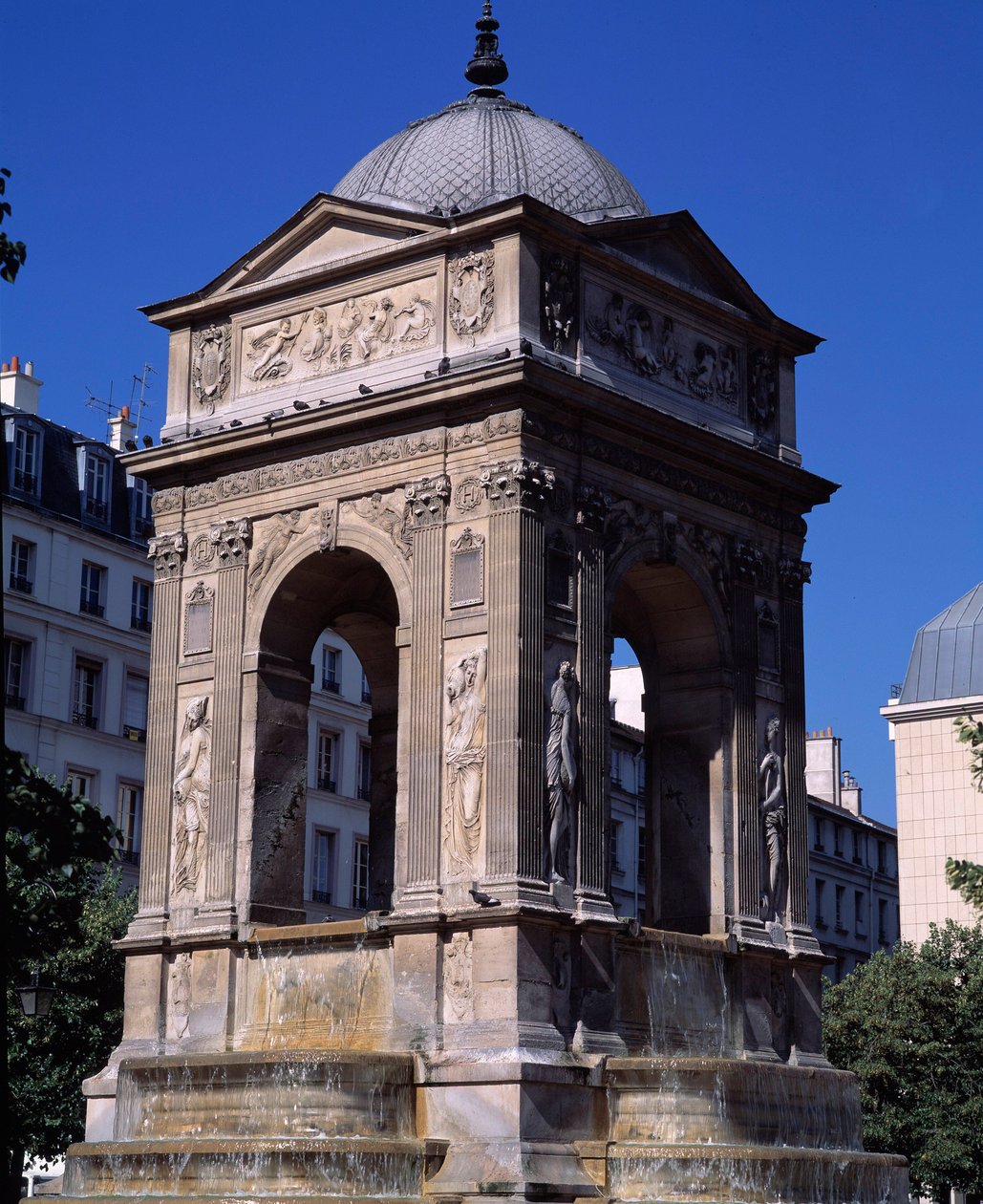 Architecture: View of the Fountain of the Innocents