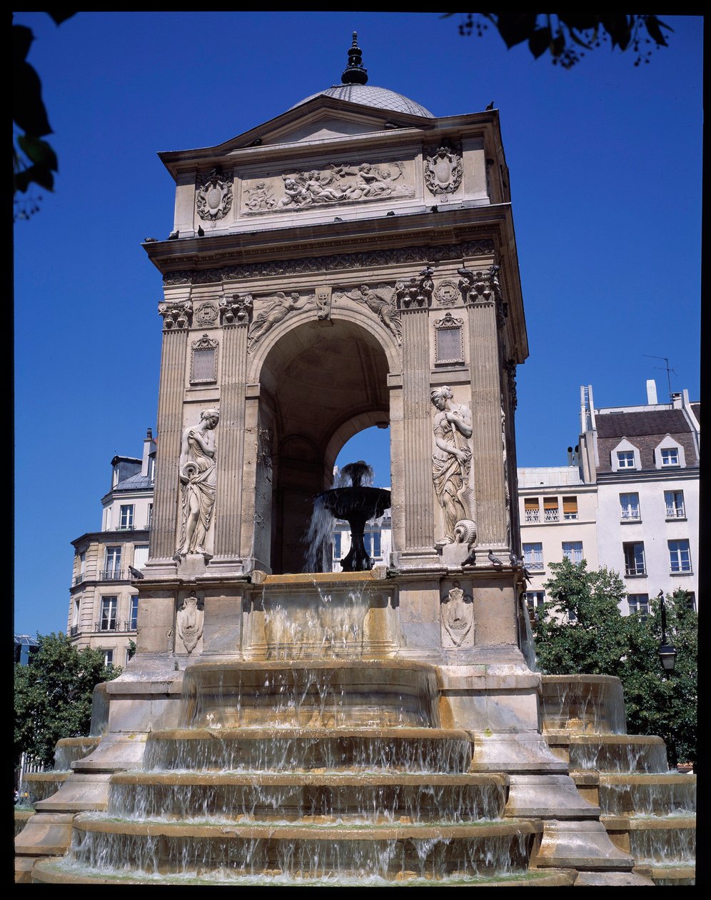 View of the Fountain of the Innocents