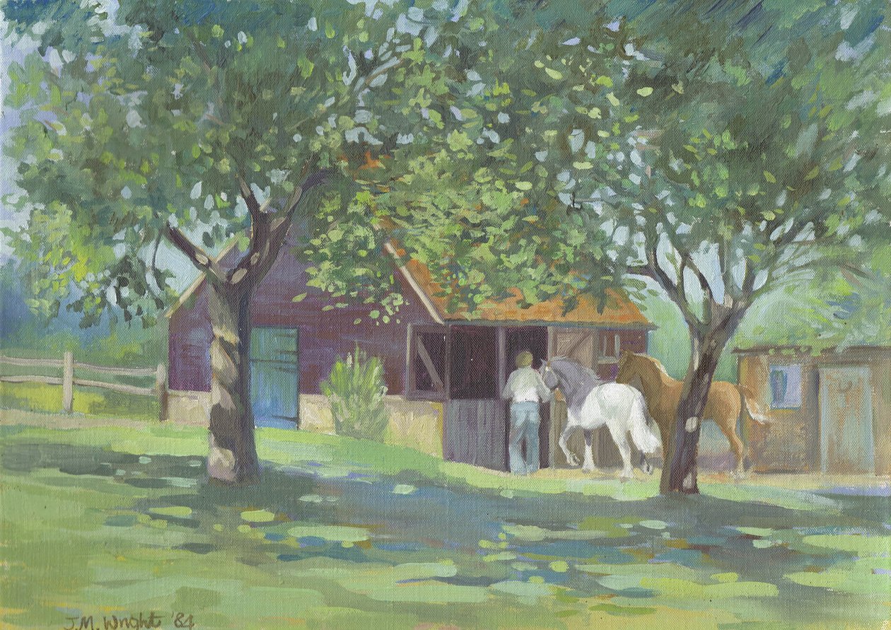 Horses Away From The Flies by Jennifer Wright