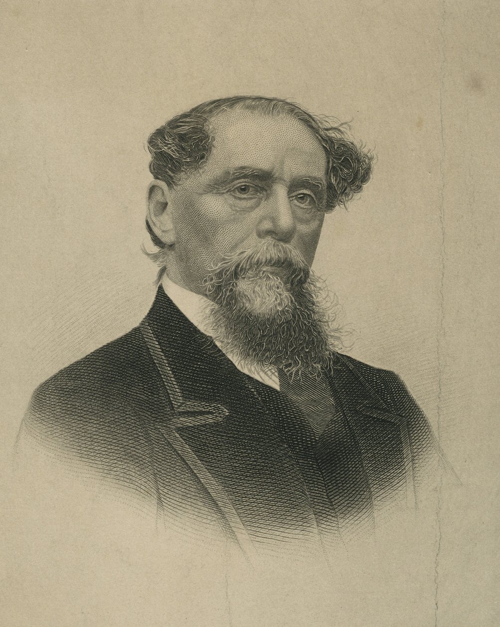 Charles Dickens, engraved by E. G. Williams und Bros. for Demorests ...