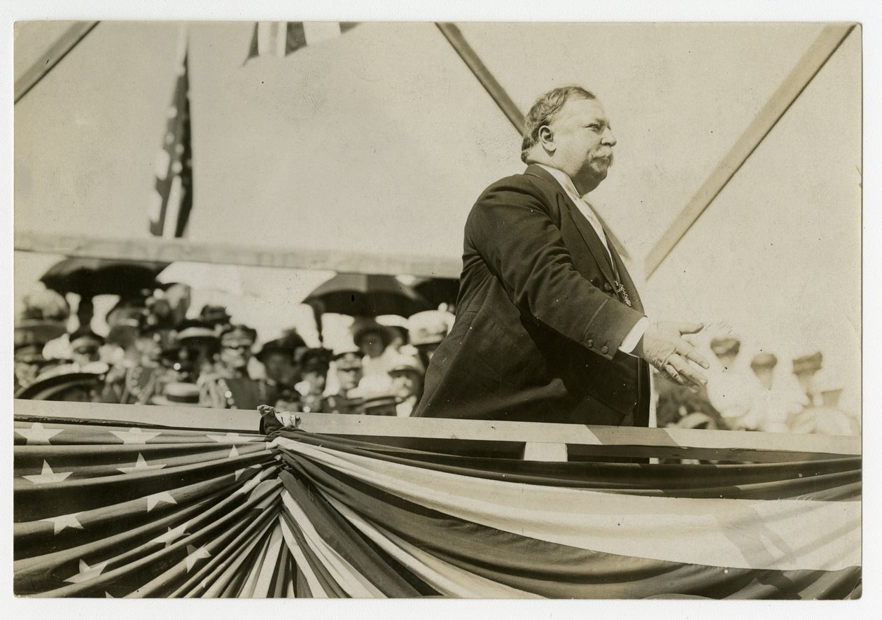William Howard Taft by Jessie Tarbox Beals: Fine art print