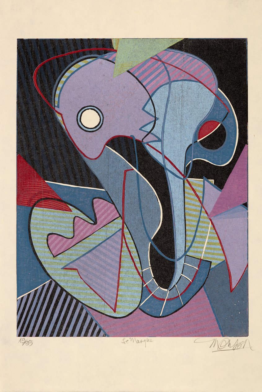 The Mask by Jim Monson: Highest-quality art reproduction