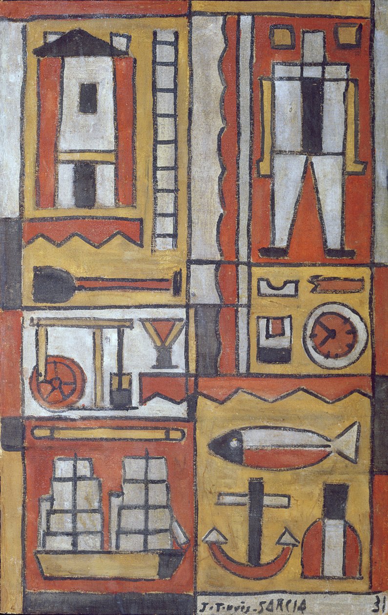 Constructive by Joaquin Torres-Garcia: Buy fine art print