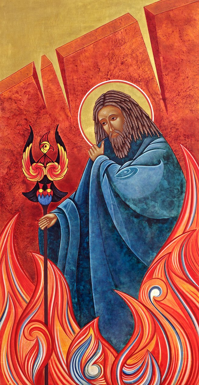 Prophet Elijah by Jodi Simmons: Buy fine art print