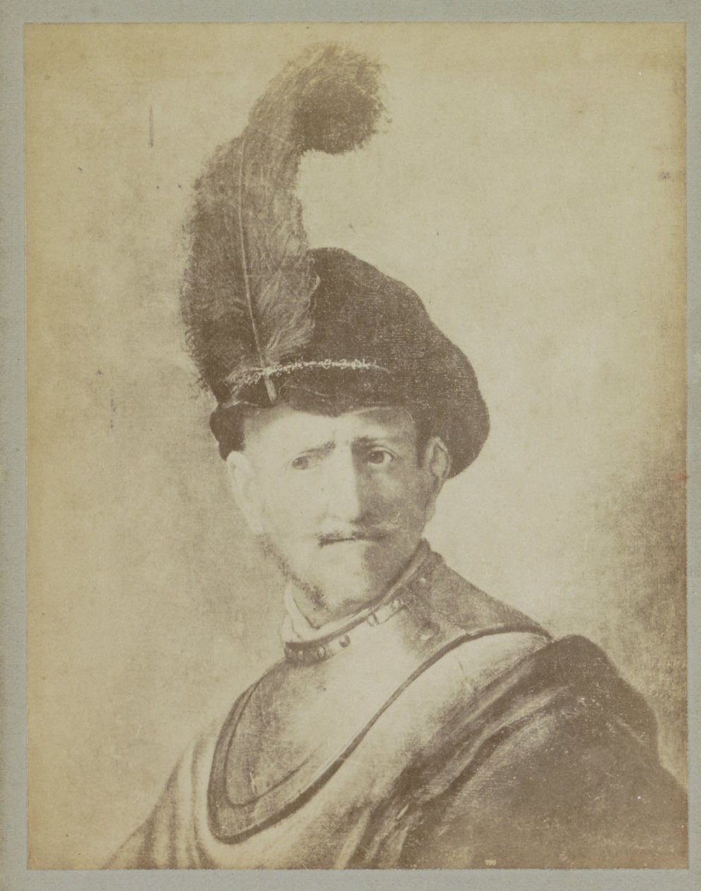 Photoreproduction of the Painting 'Portrait of a Man, Possibly ...