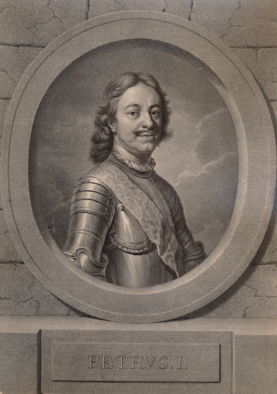 Peter the Great, Tsar of Russia by Johann Friedrich Bause