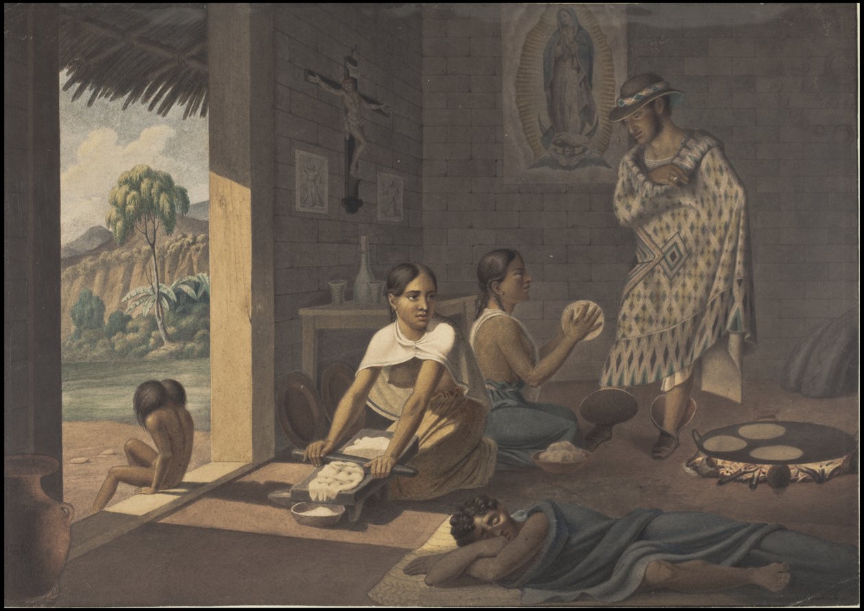 A Collection of Waldeck's Original Artwork of Mesoamerica, Box 10 of 22
