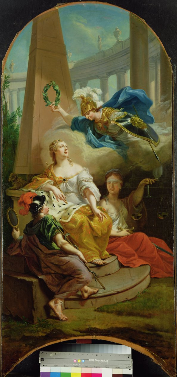 Allegory Representing the Prosperous Rule of the Landgraves of Hessen ...