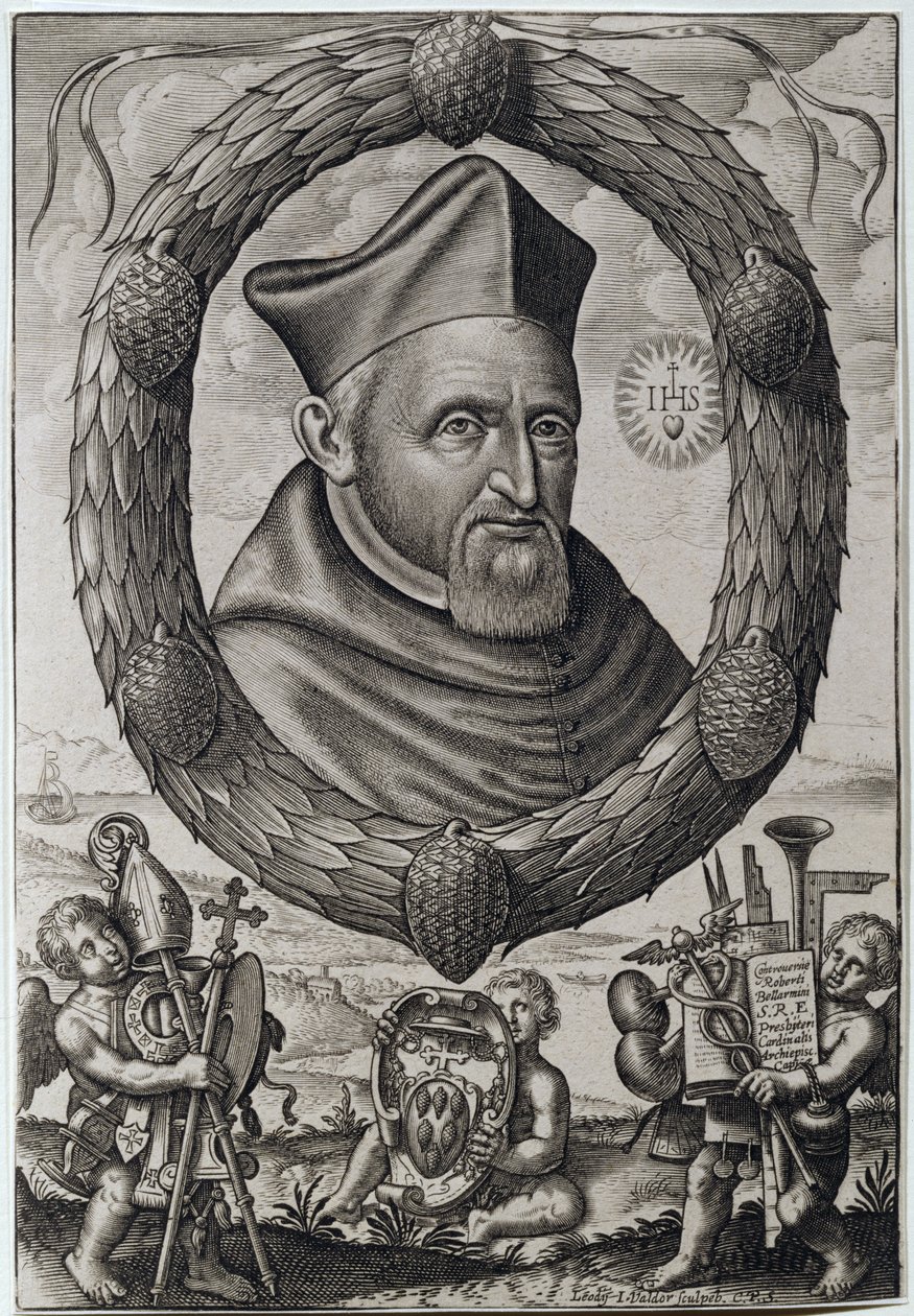 Portrait of Roberto Bellarmini, Cardinal Archbishop of Capua