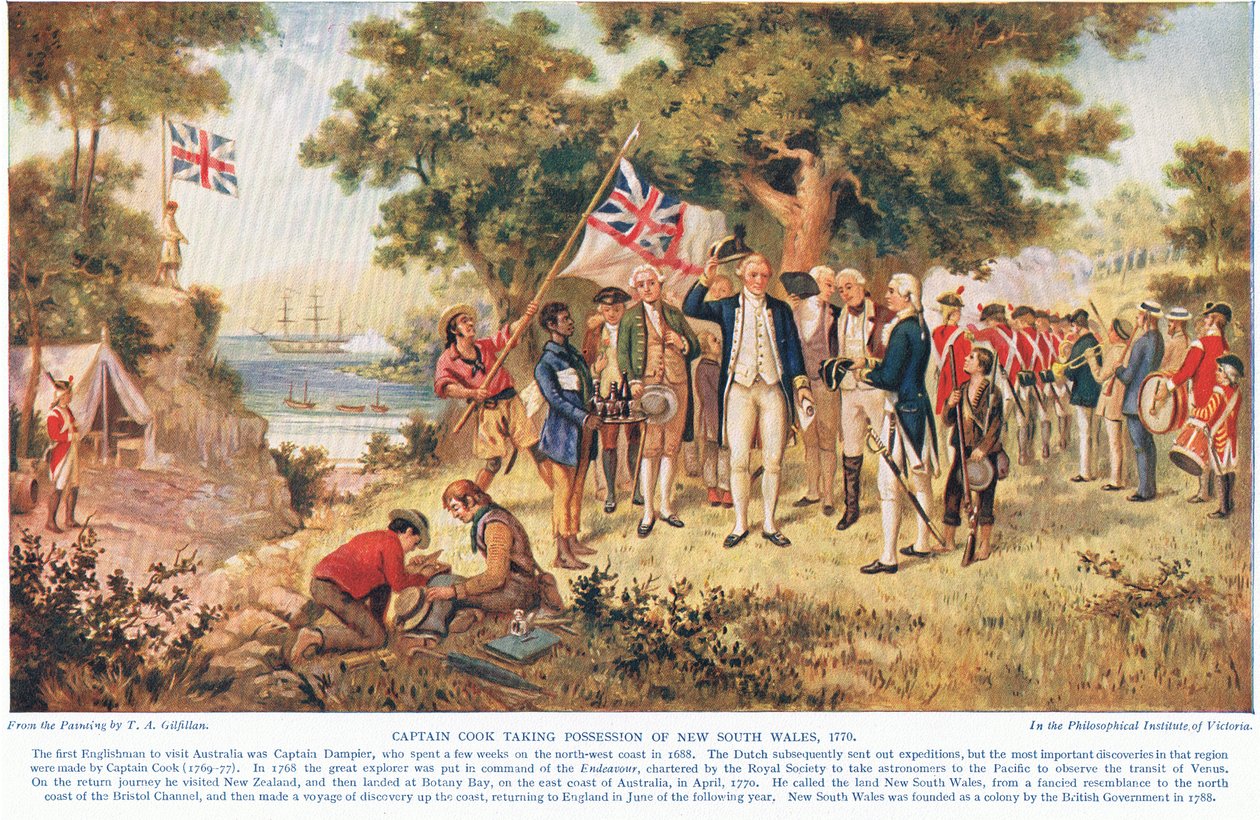 Captain Cook Taking Possession of New South Wales
