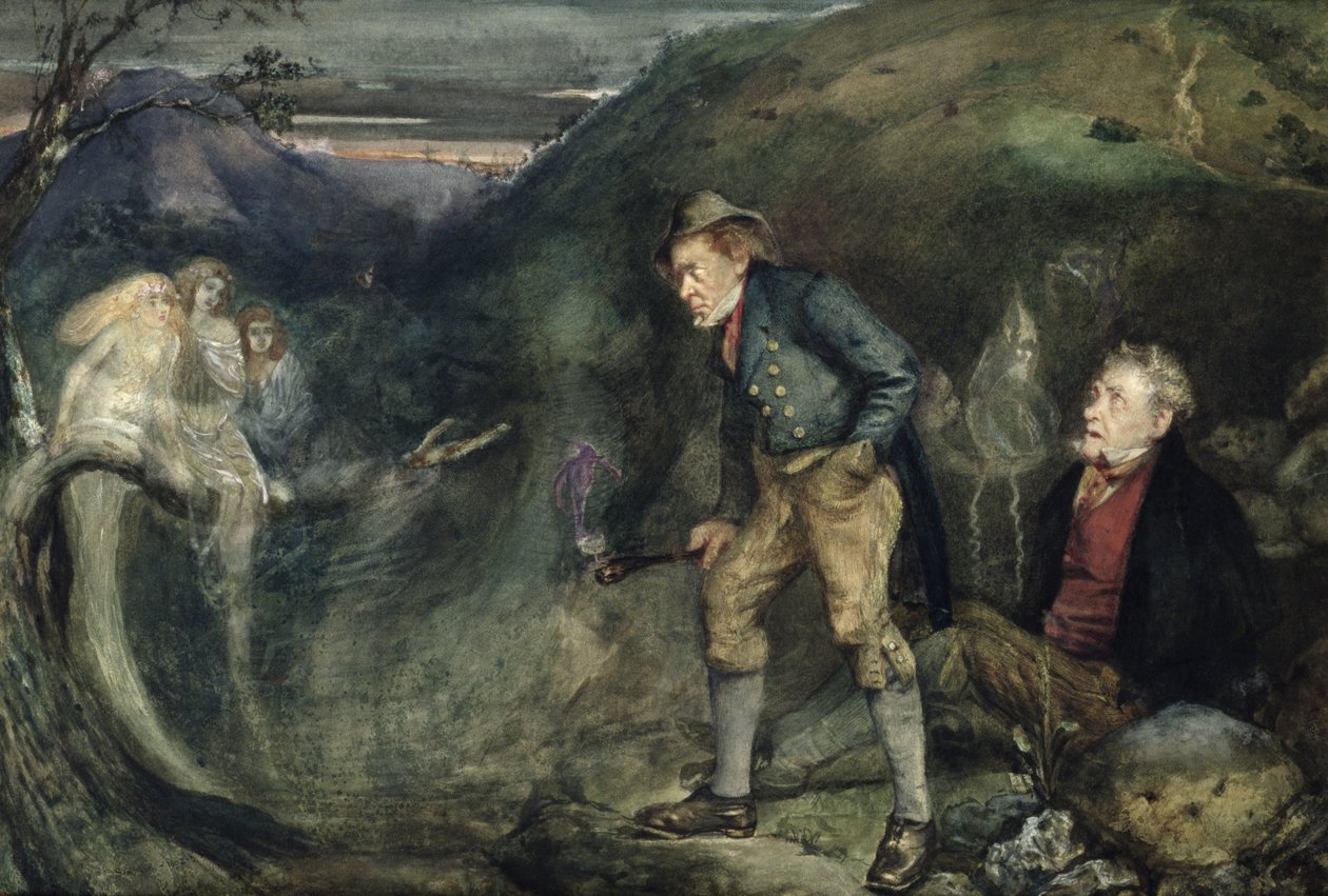 The Wake by John Anster Fitzgerald: Premium art reproduction