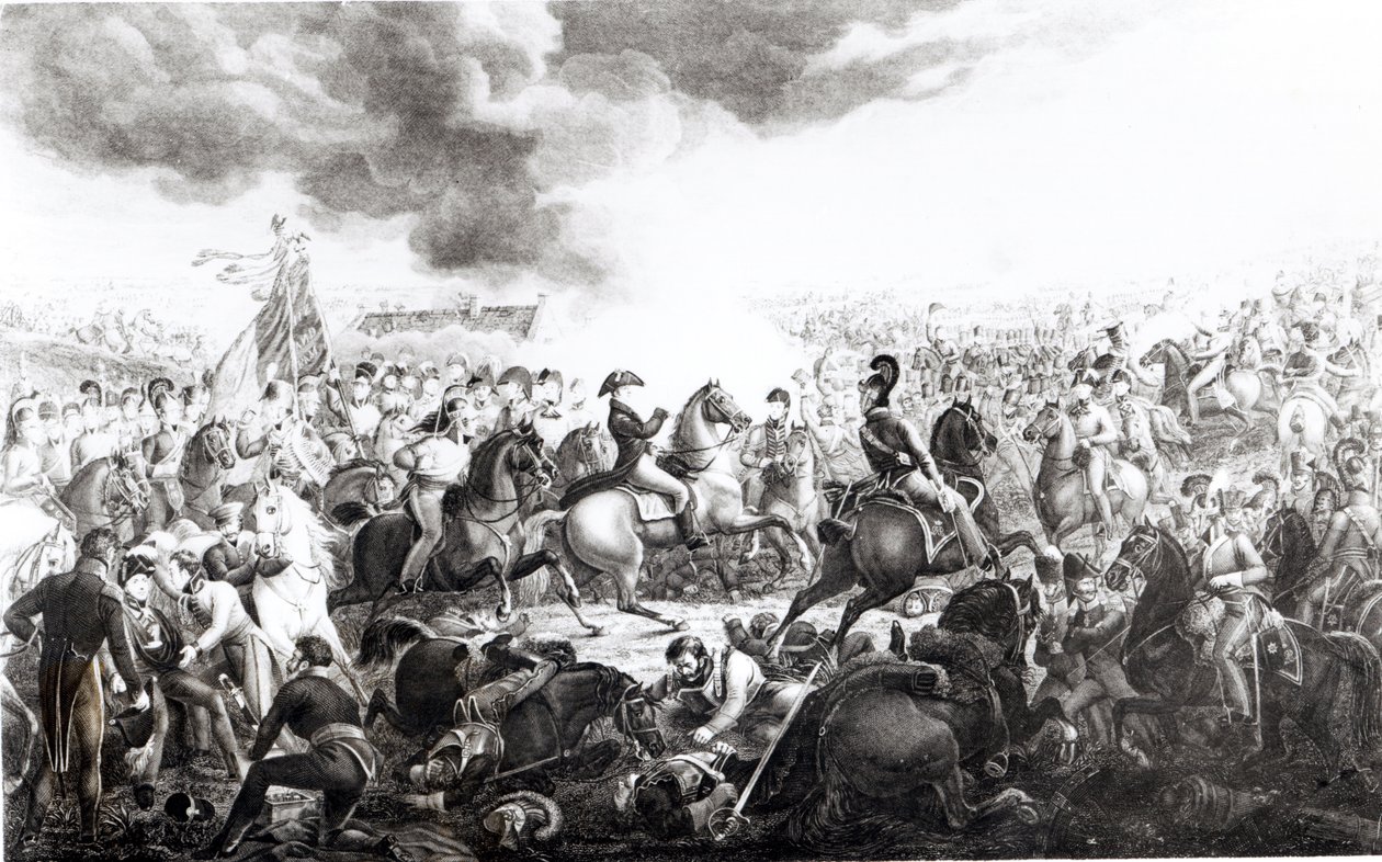 Wellington at the Battle of Waterloo, 18th June 1815