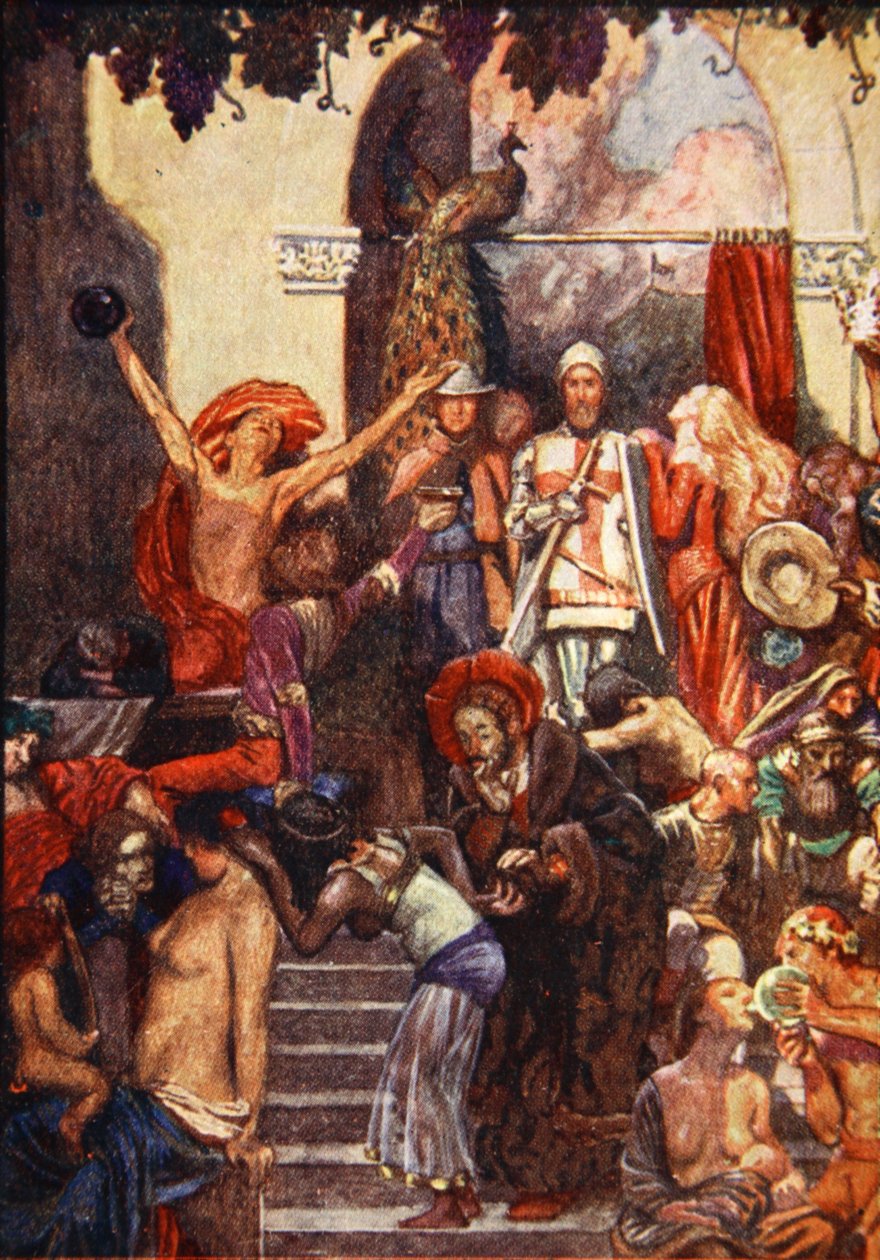 At the Town There Was a Fair Kept, Called Vanity Fair, Illustration ...