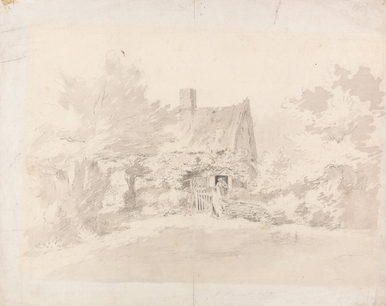 Cottage among Trees by John Constable: Buy fine art prints