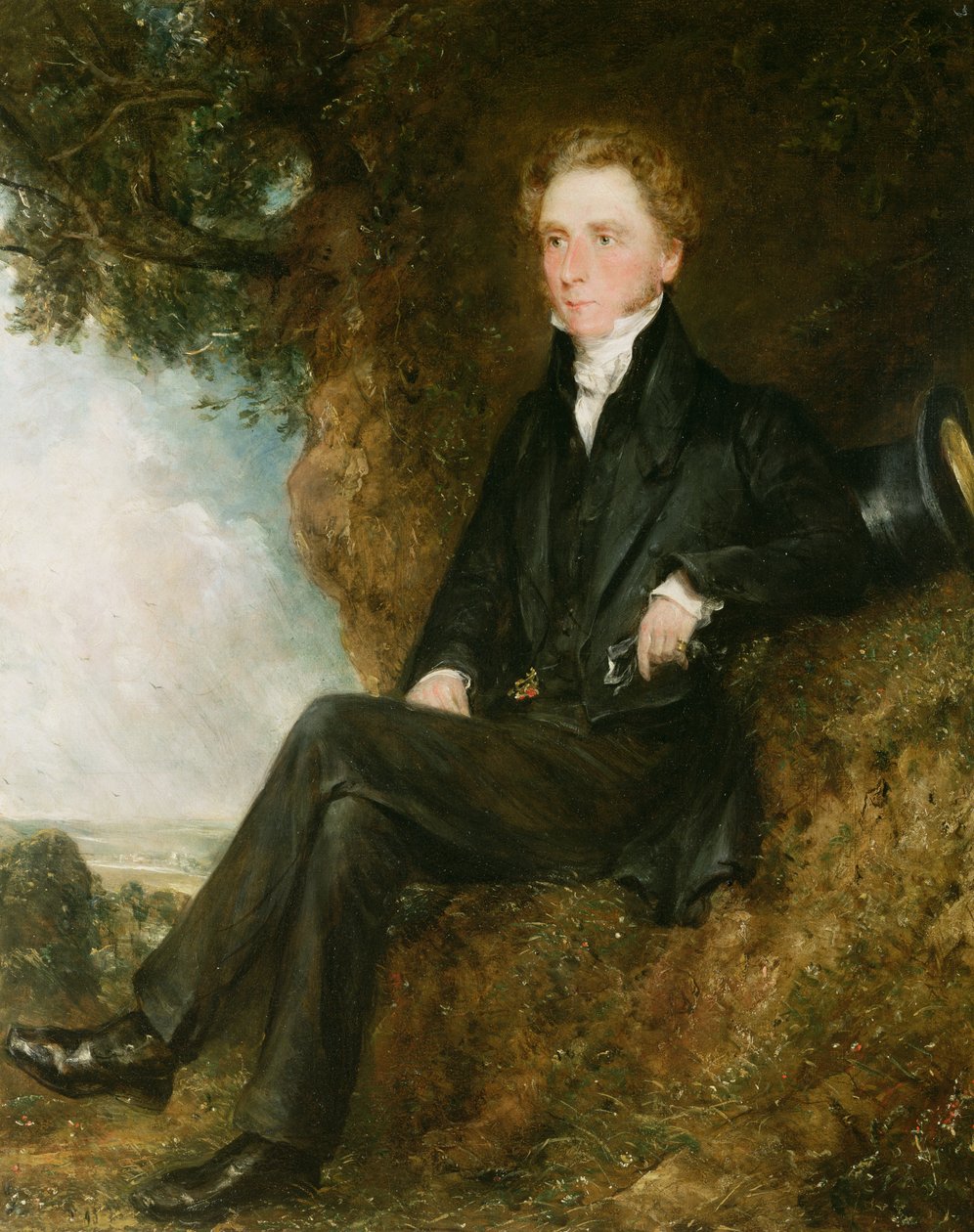 Portrait of Dr Thomas Simcox Lea by John Constable