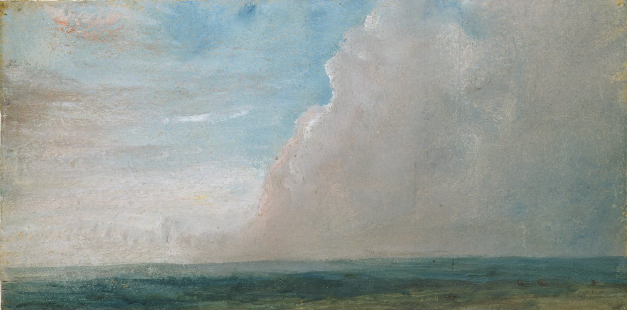 Sky Study by John Constable: High-quality fine art print