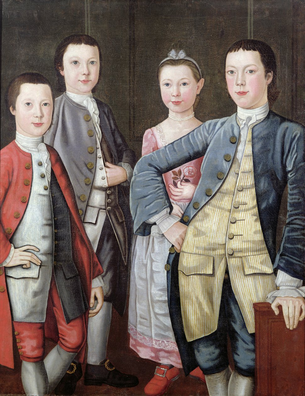 The Rapalje Children, 1768 by John Durand: Fine art print