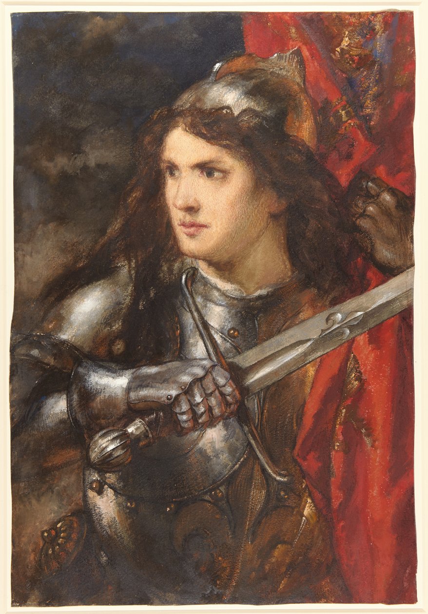 Joan of Arc by John Gilbert: High-quality fine art print