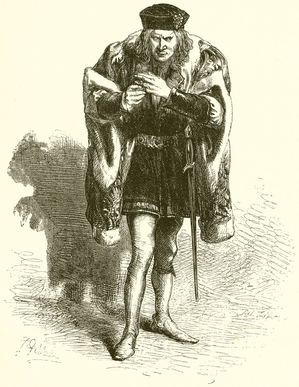King Richard III by John Gilbert: Buy fine art print