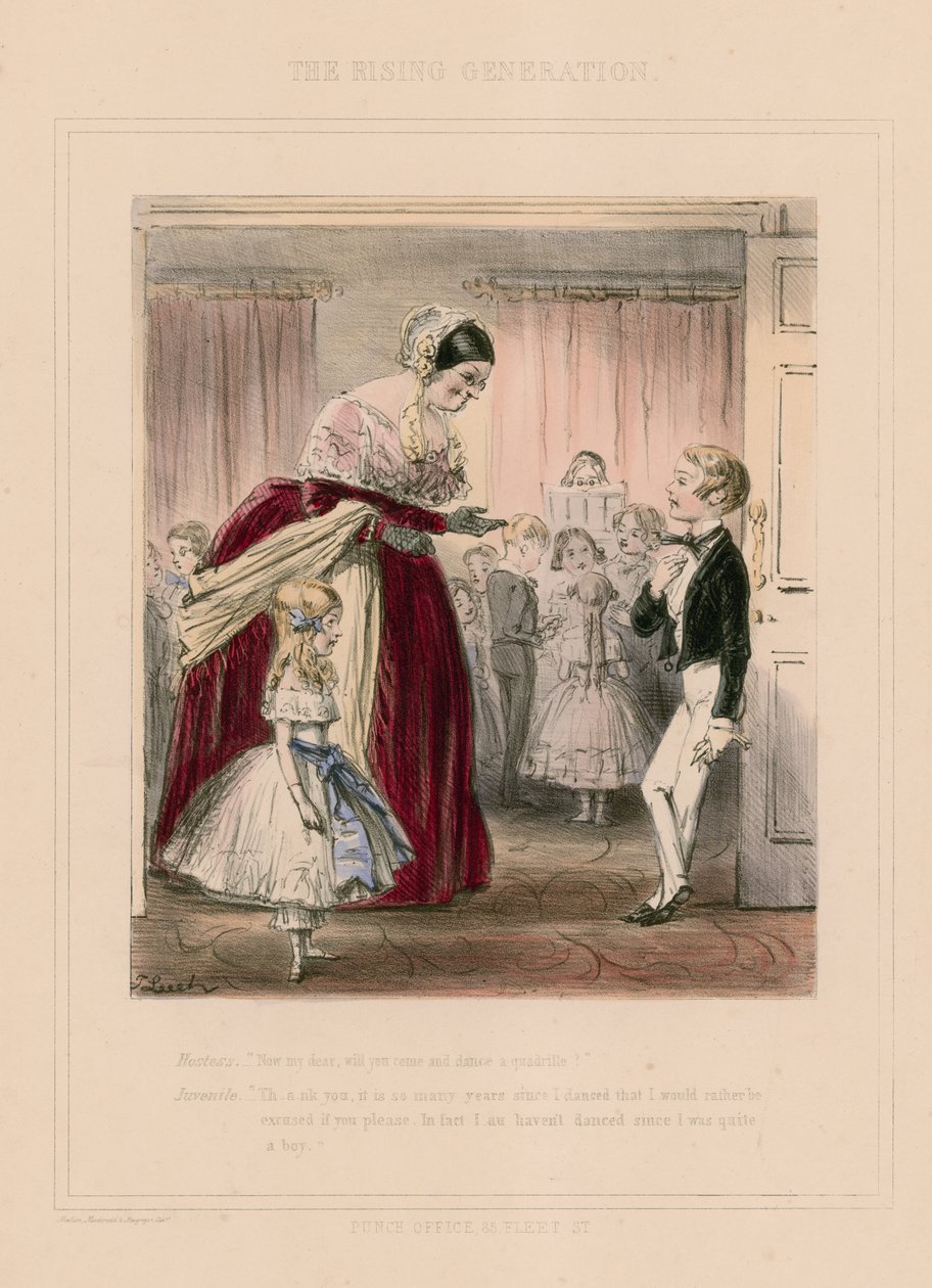 The Rising Generation by John Leech: Buy fine art print