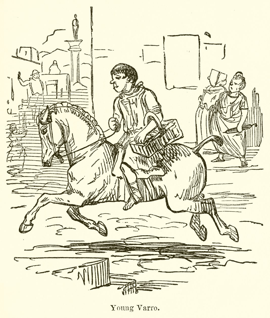 Young Varro by John Leech: Highest-quality art reproduction