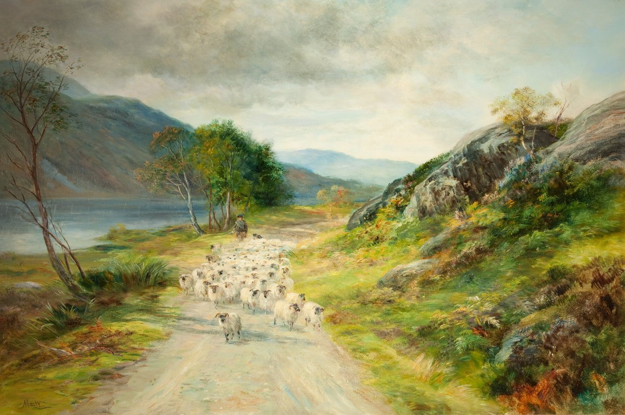 The Mountains of Moidart by John MacWhirter