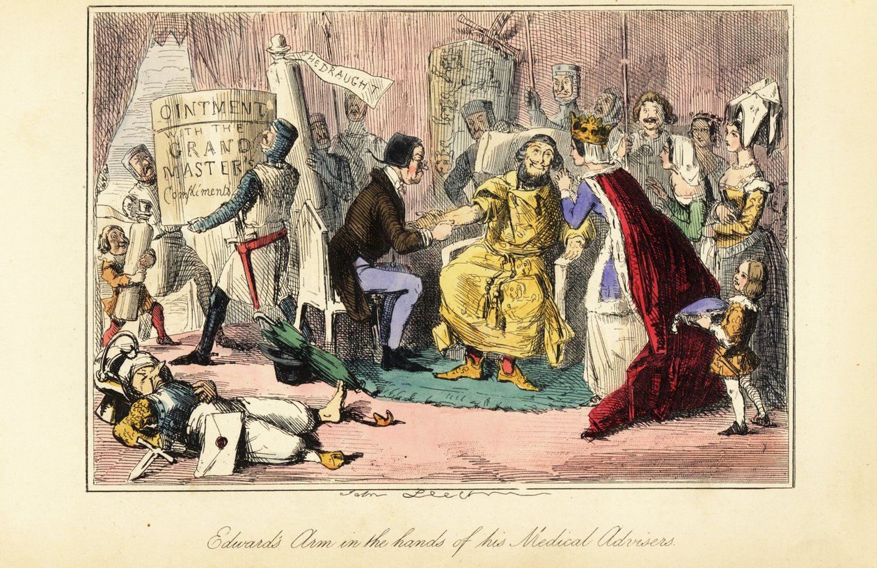 King Edward I treated after an assassination attempt in Acre in 1272