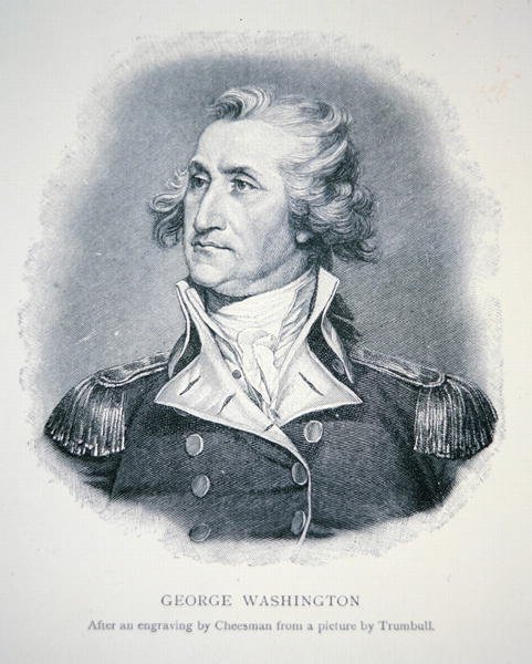 George Washington, engraved by Thomas Cheesman