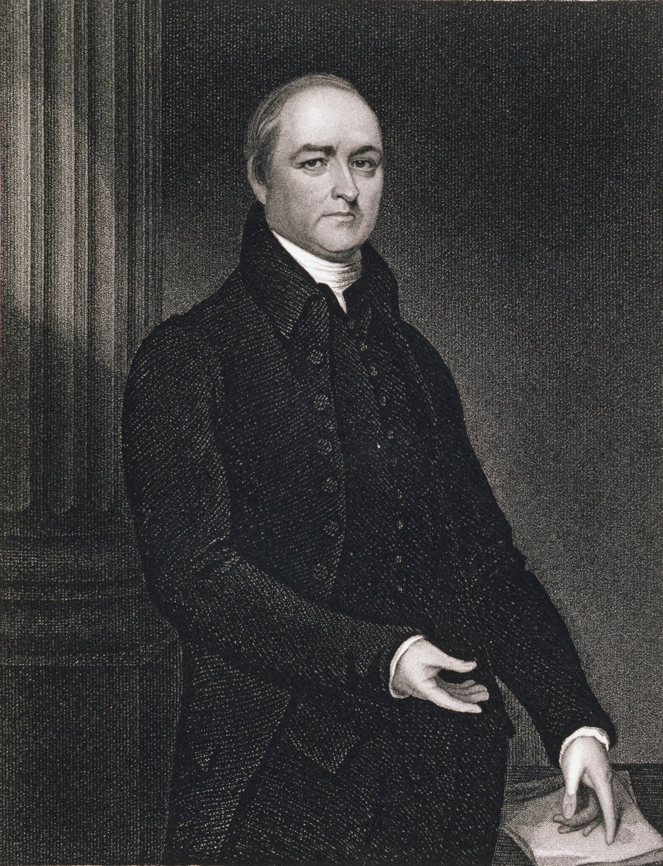 Revd. Timothy Dwight (1752-1817) engraved by John B. Forrest (1814-70)