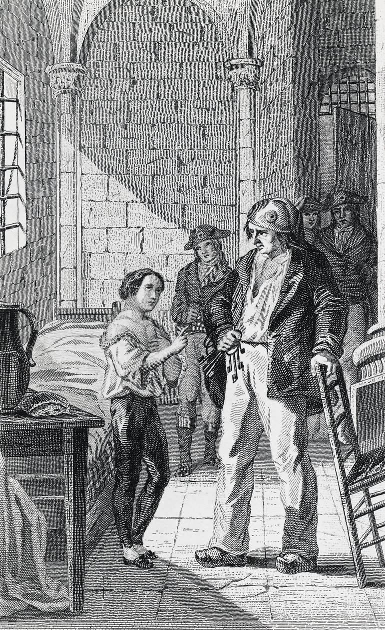 The Dauphin Louis Charles and his care-taker Antoine Simon in the ...