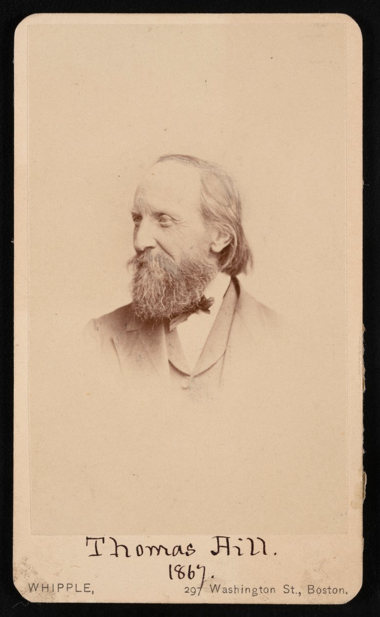 Portrait of Thomas Hill 1818-1891, 1867